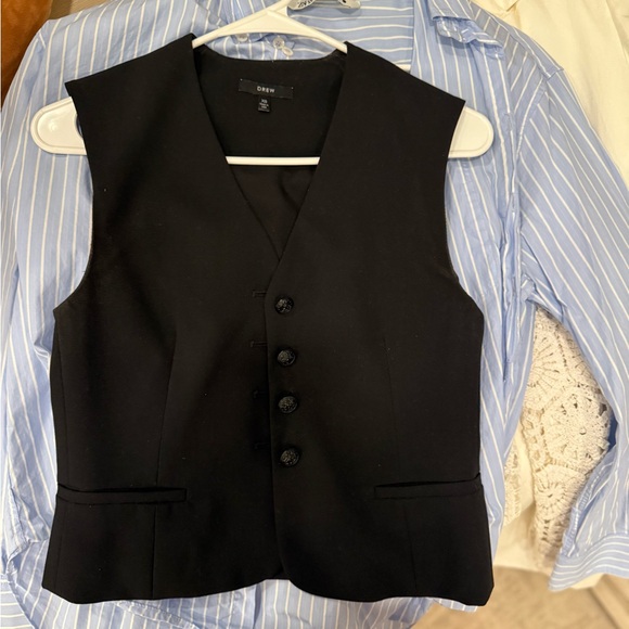 DREW | Tops | Drew Classic Black Vest | Poshmark